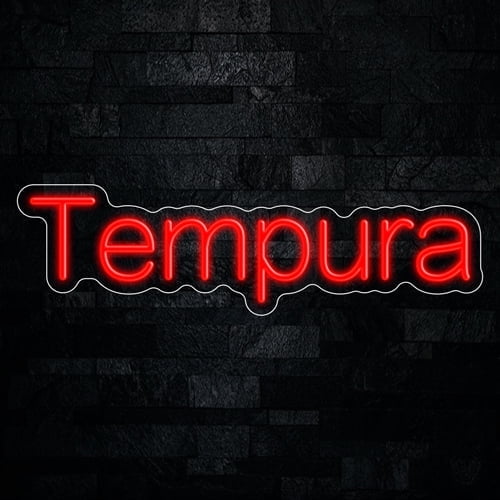Tempura LED Neon Sign 25"L x 7"H #33465 - Walmart.com