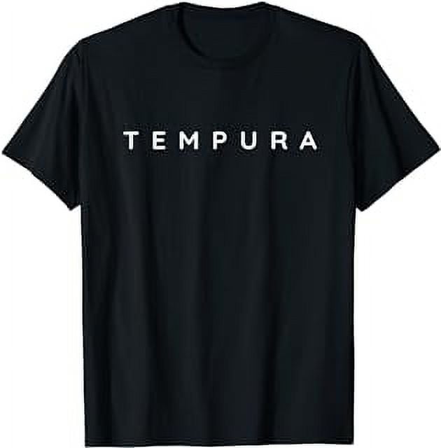 Tempura Lovers Modern, Contemporary Font / Classic Design T-Shirt ...