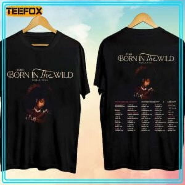 Tems – Born in the Wild Tour 2024 Unisex T-Shirt - Walmart.com