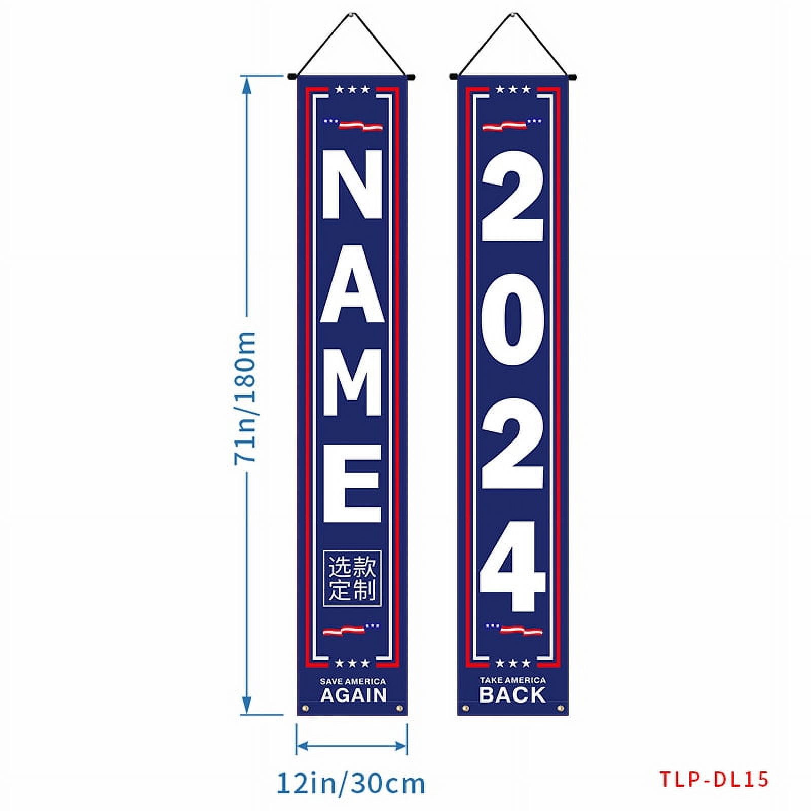 Temu 2024 Campaign Trump Couplet US New Presidential Election Couplet ...