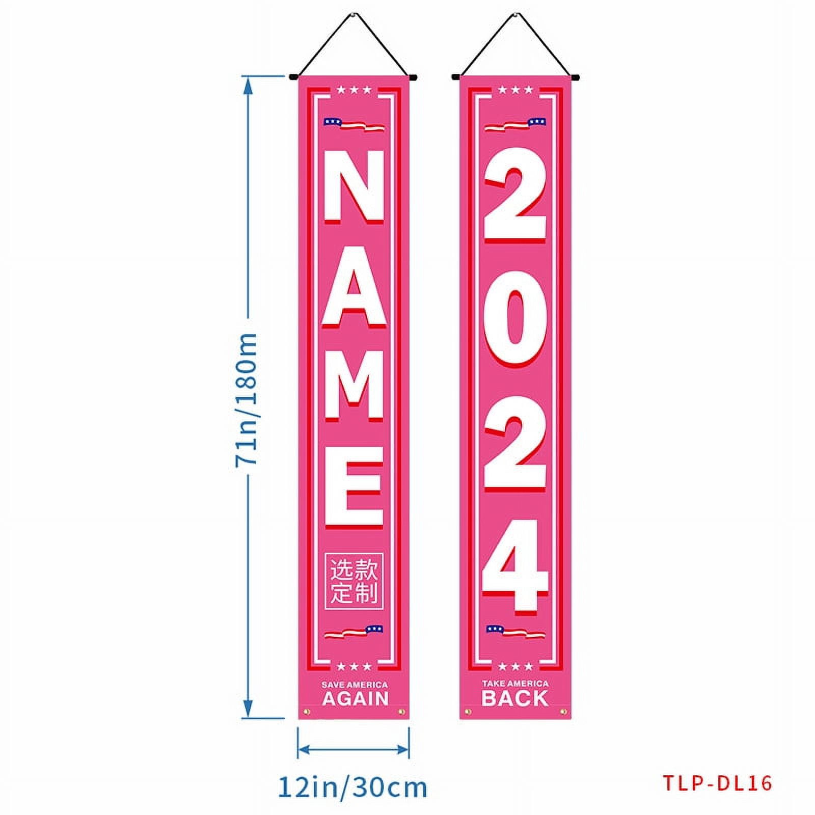 Temu 2024 Campaign Trump Couplet US New Presidential Election Couplet ...