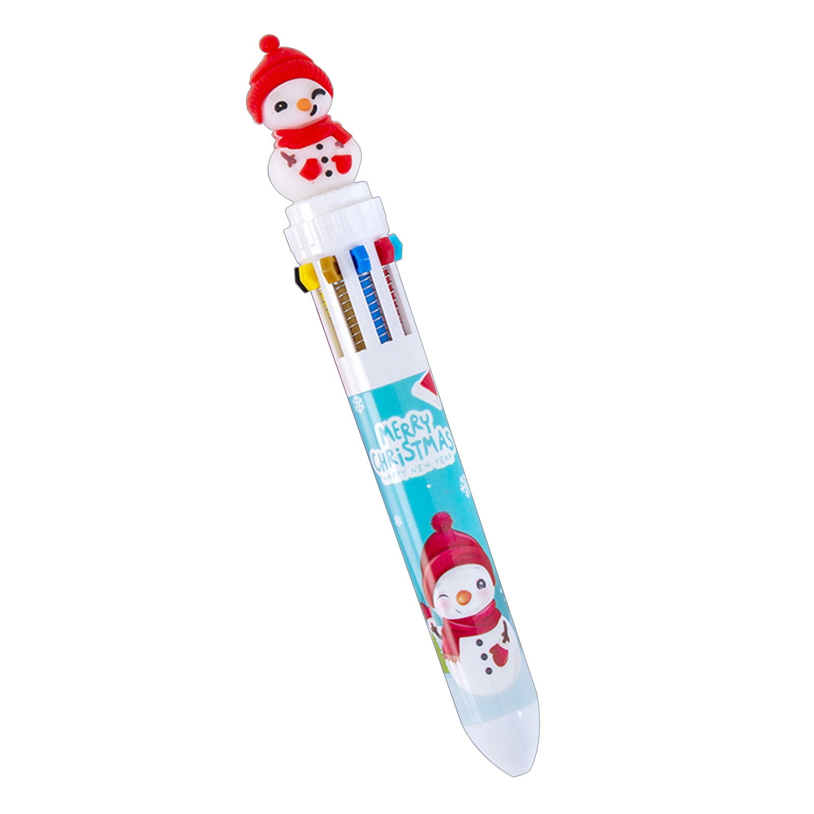 Ten-Color Christmas Ballpoint Pens 5ml - Christmas Decorations ...