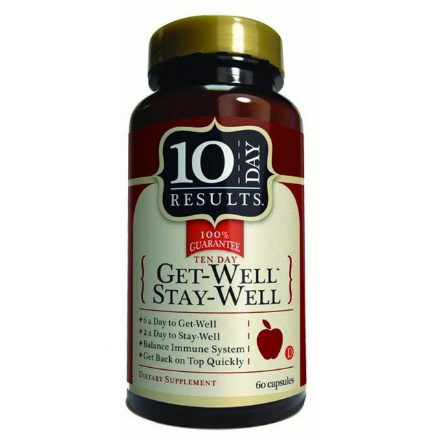 Ten Day Results Get Well Stay Well, 60 Ct - Walmart.com