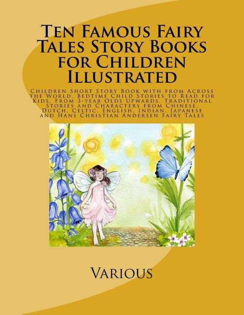 Ten Famous Fairy Tales Story Books for Children Illustrated: Children ...