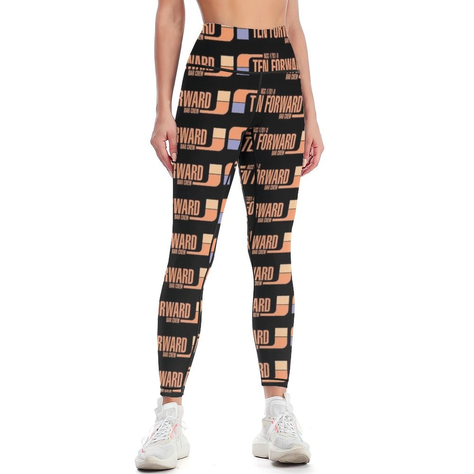 Ten Forward Bar Crew NCC 1701-D Leggings trousers gym's clothing Womens ...