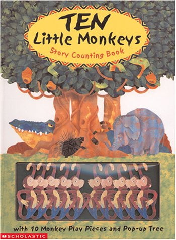 Pre-Owned Ten Little Monkeys (Hardcover) 0439262402 9780439262408 ...