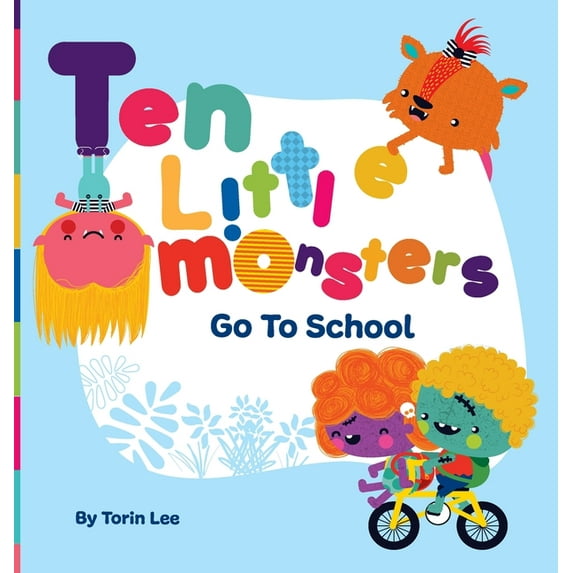Ten Little Monsters Go to School (Hardcover) - Walmart.com
