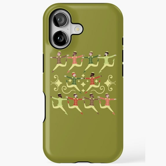 Ten Lords A Leaping Festive Classic Song Design with iPhone 17 through ...