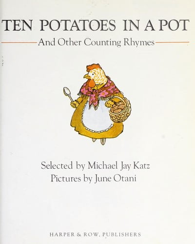 Pre-Owned Ten Potatoes in a Pot and Other Counting Rhymes (Hardcover ...