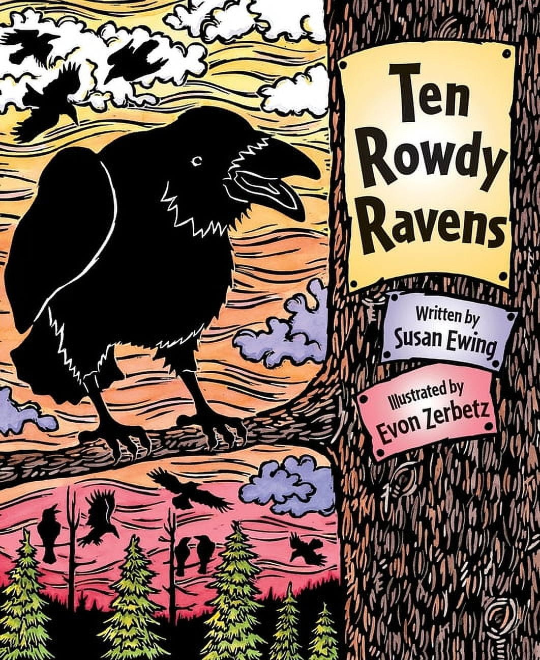 Ten Rowdy Ravens, (Paperback) - Walmart.com