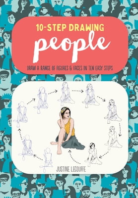 Pre-Owned Ten-Step Drawing: People: Draw a Range of Figures & Faces in ...