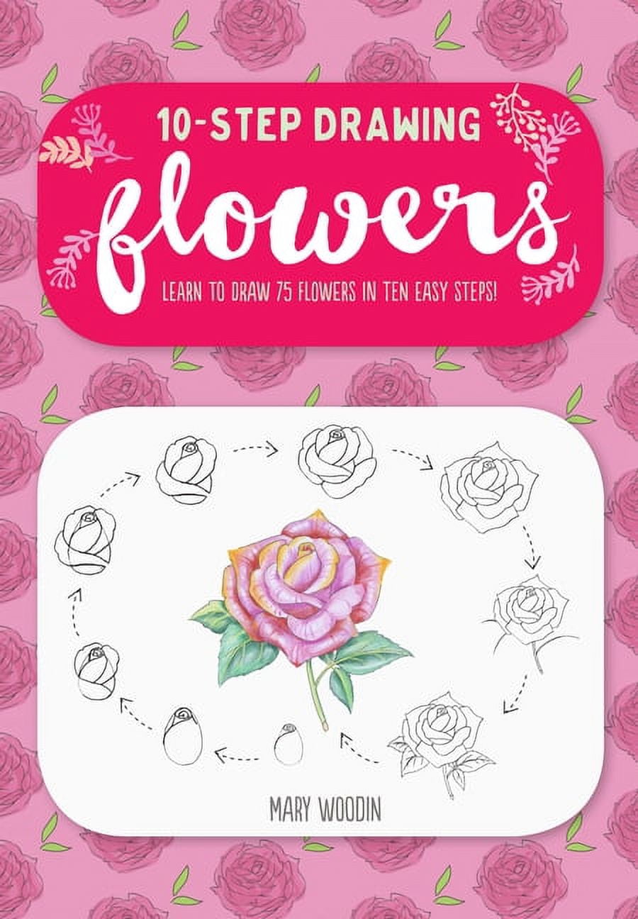Drawing Step By Step Flowers