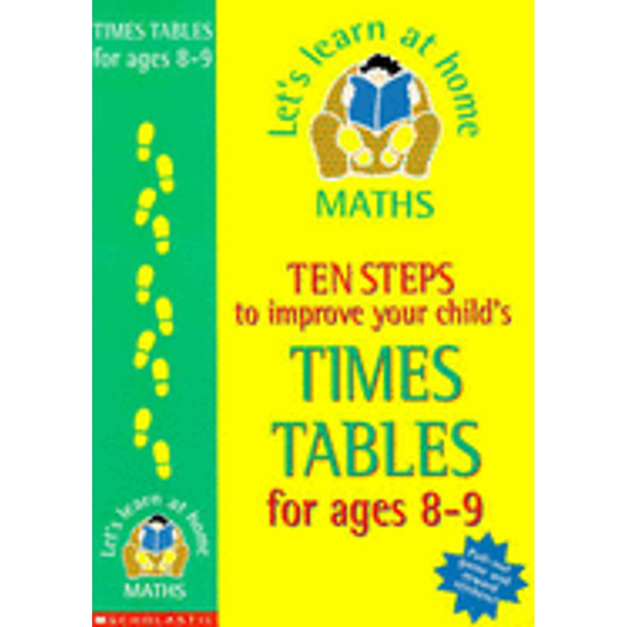 Pre-Owned Ten Steps to Improve Your Child's Times Tables: Age 8-9 ...