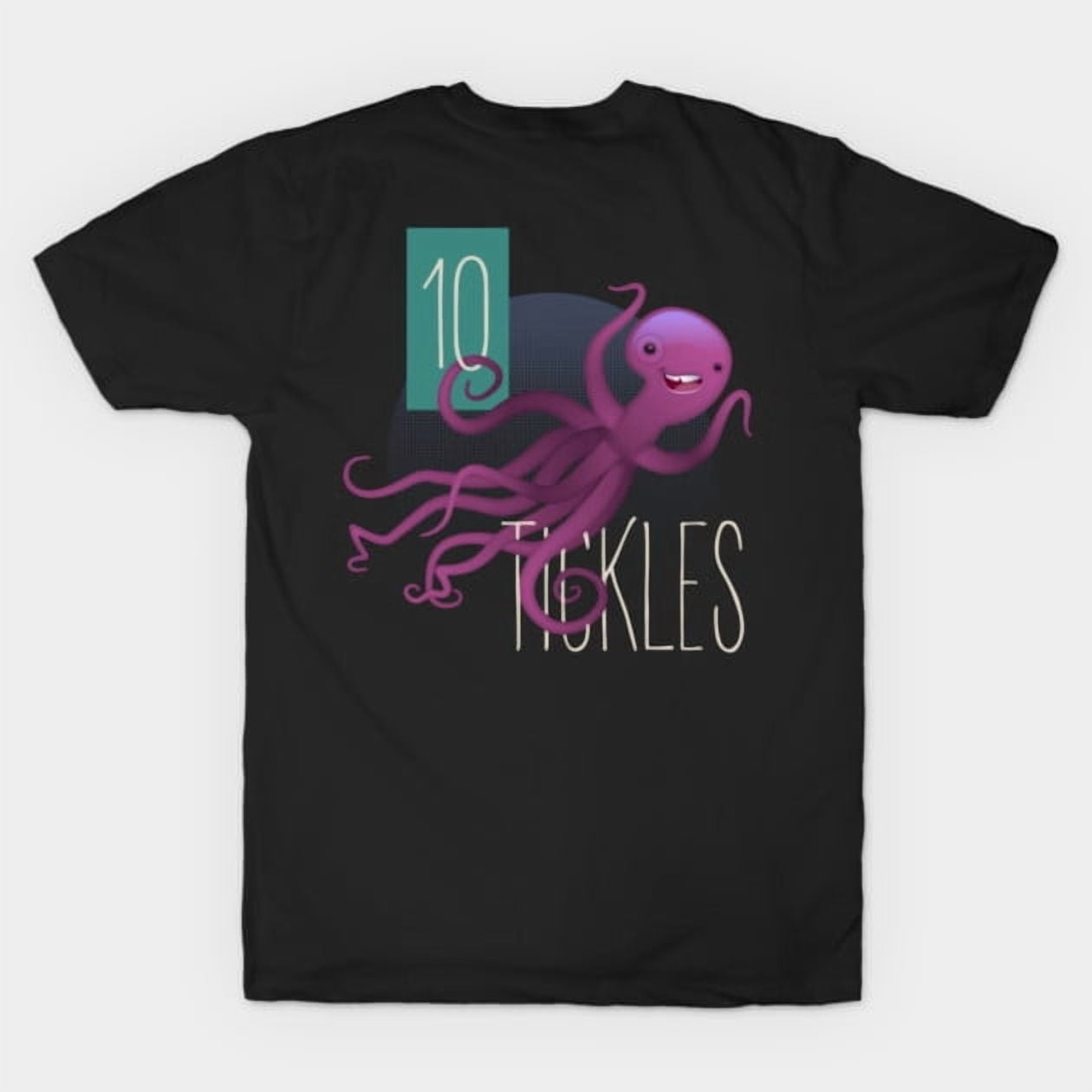 Ten Tickles Dad Joke Funny Tentacles Pun Humor Graphic A2465 Unisex T ...