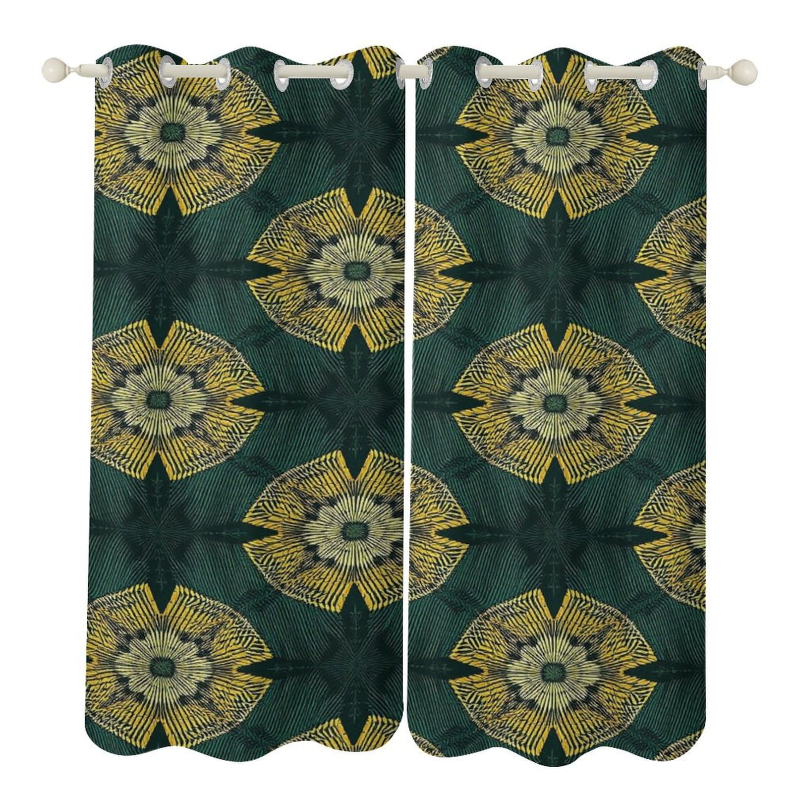 Here's A Ten-word-or-less Description of The ImageGreen Gold Floral ...