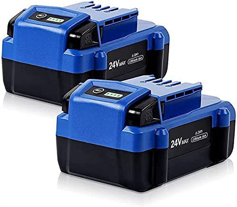 TenHutt 24V 6.0Ah Lithium Battery, Compatible with Cordless Tools, 2 ...