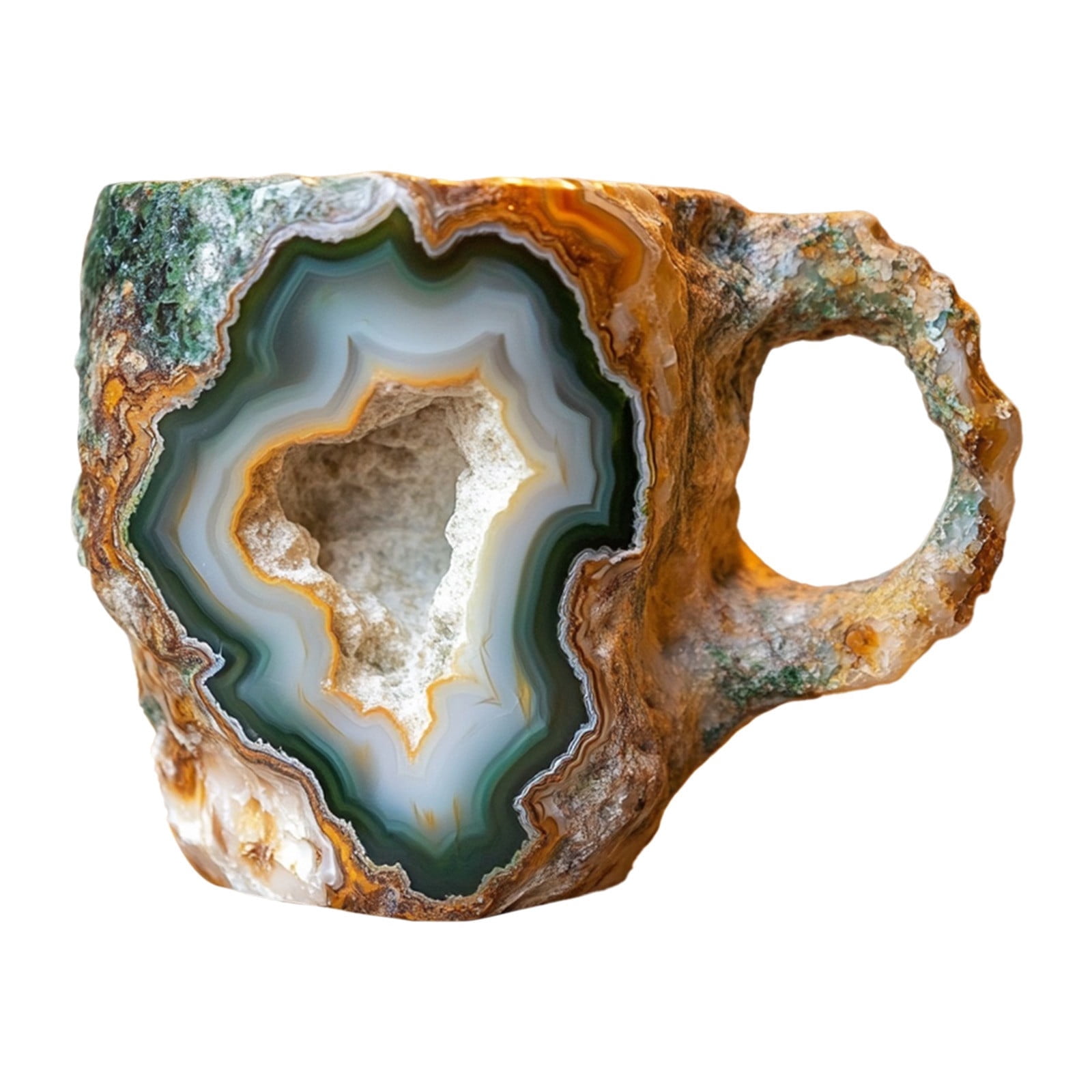 TenKen Clearance Mineral Crystal Cup Coffee Cup Elegant Coffee Cup ...