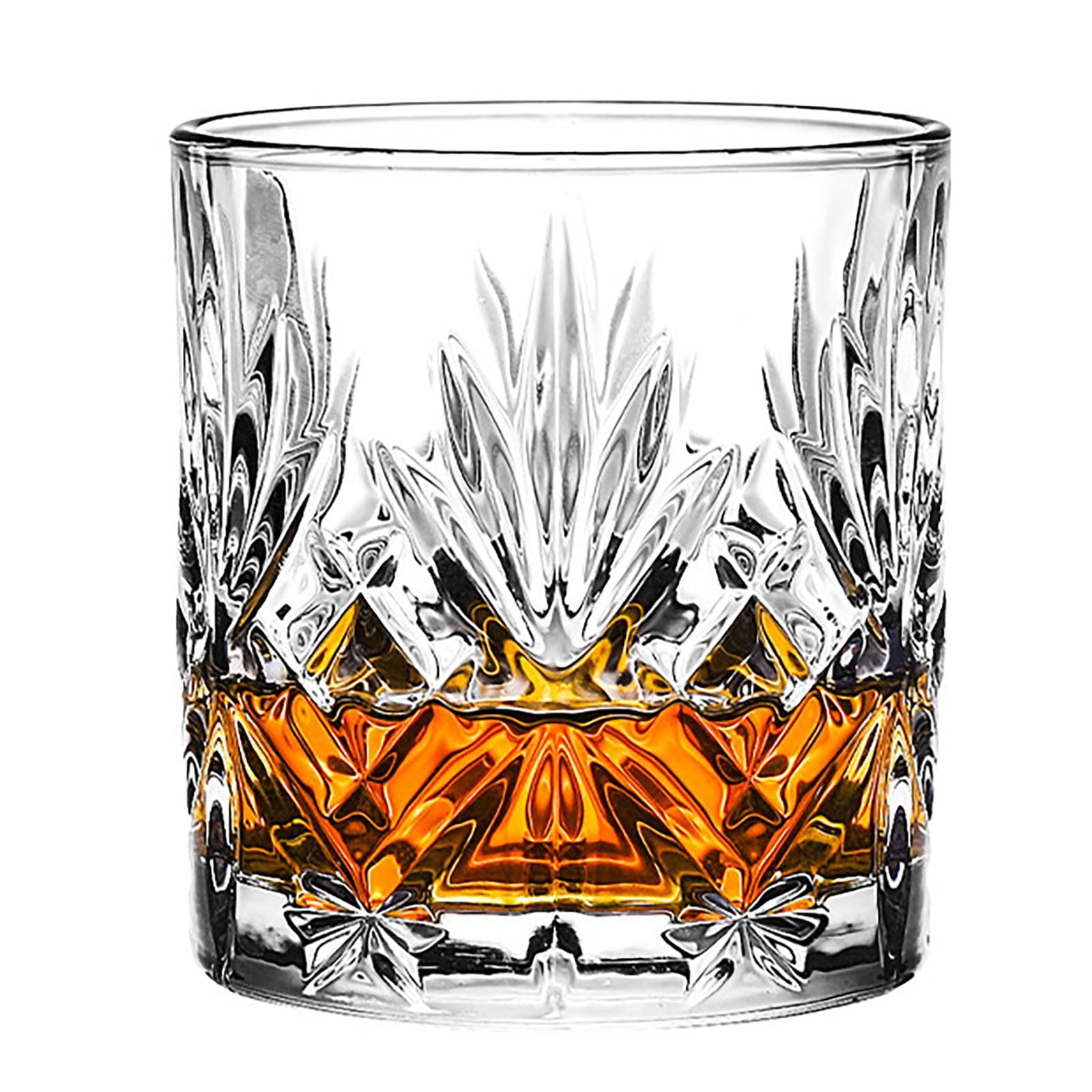 TenKen Clearance Old Fashioned Whiskey Glasses(Set of 9), 11 oz Unique ...