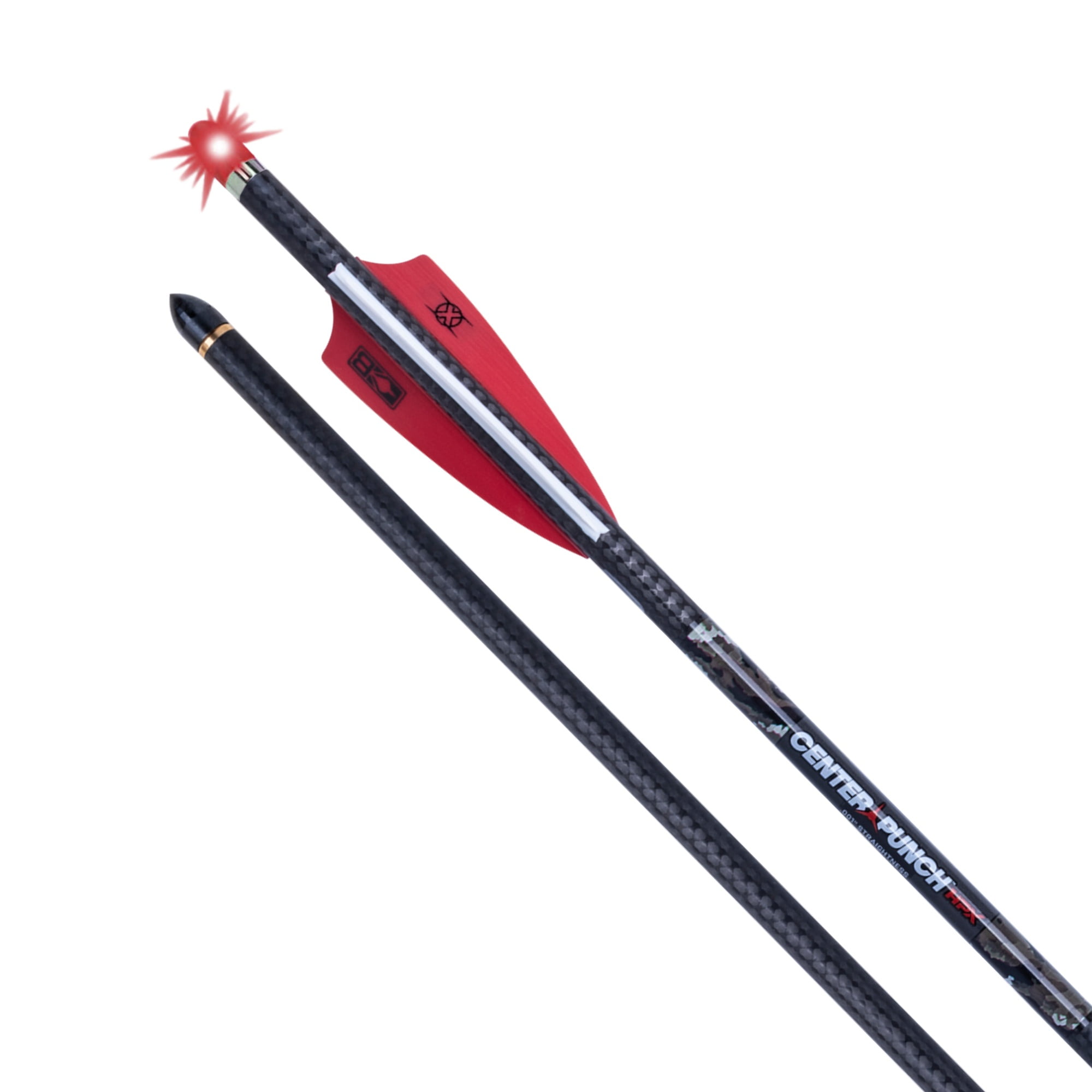TenPoint CenterPunch HPX - Pack of Three - Lighted 20” Carbon Arrows ...
