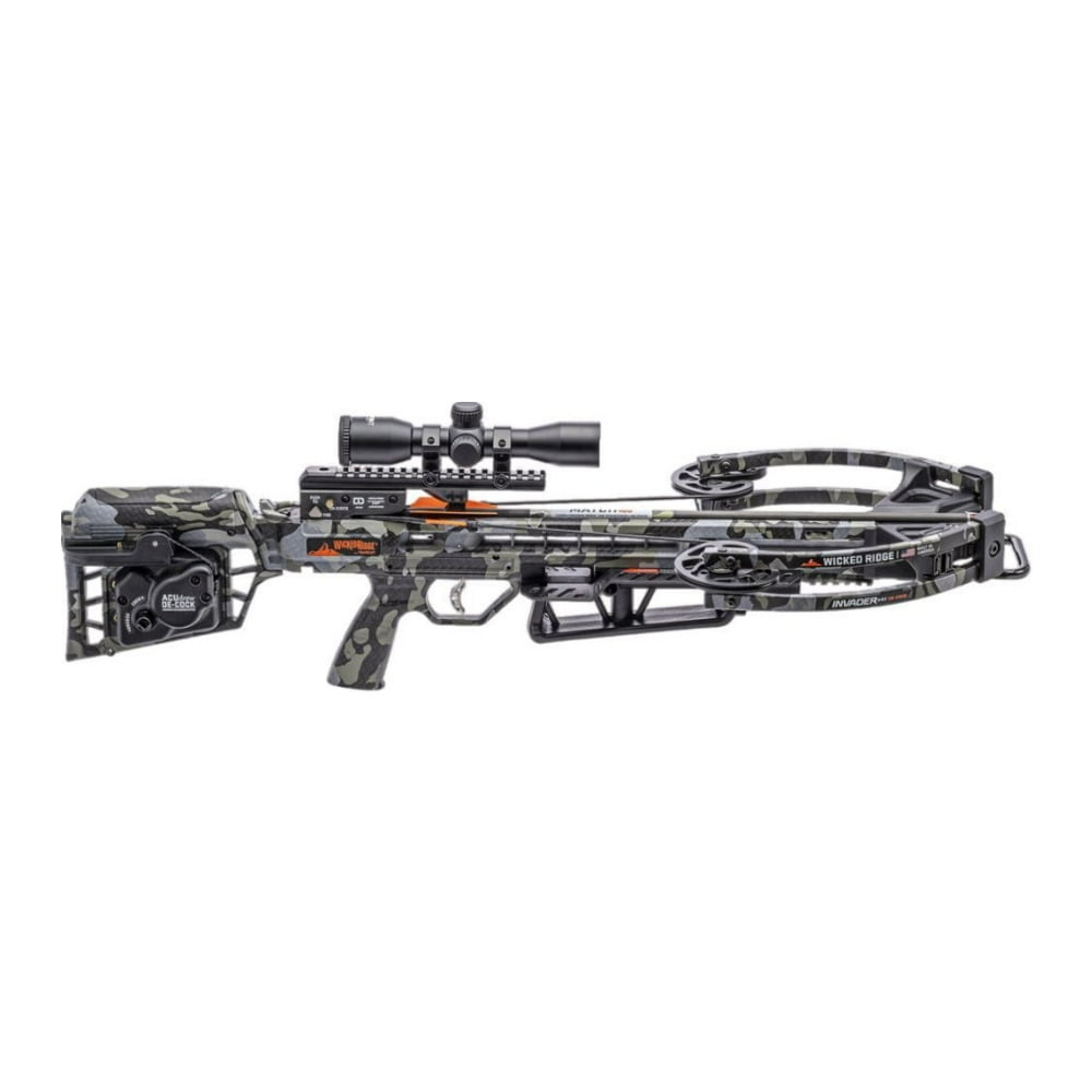 TenPoint Invader M1 De-Cock 32-Inch Lightweight Crossbow with 70-Yard ...
