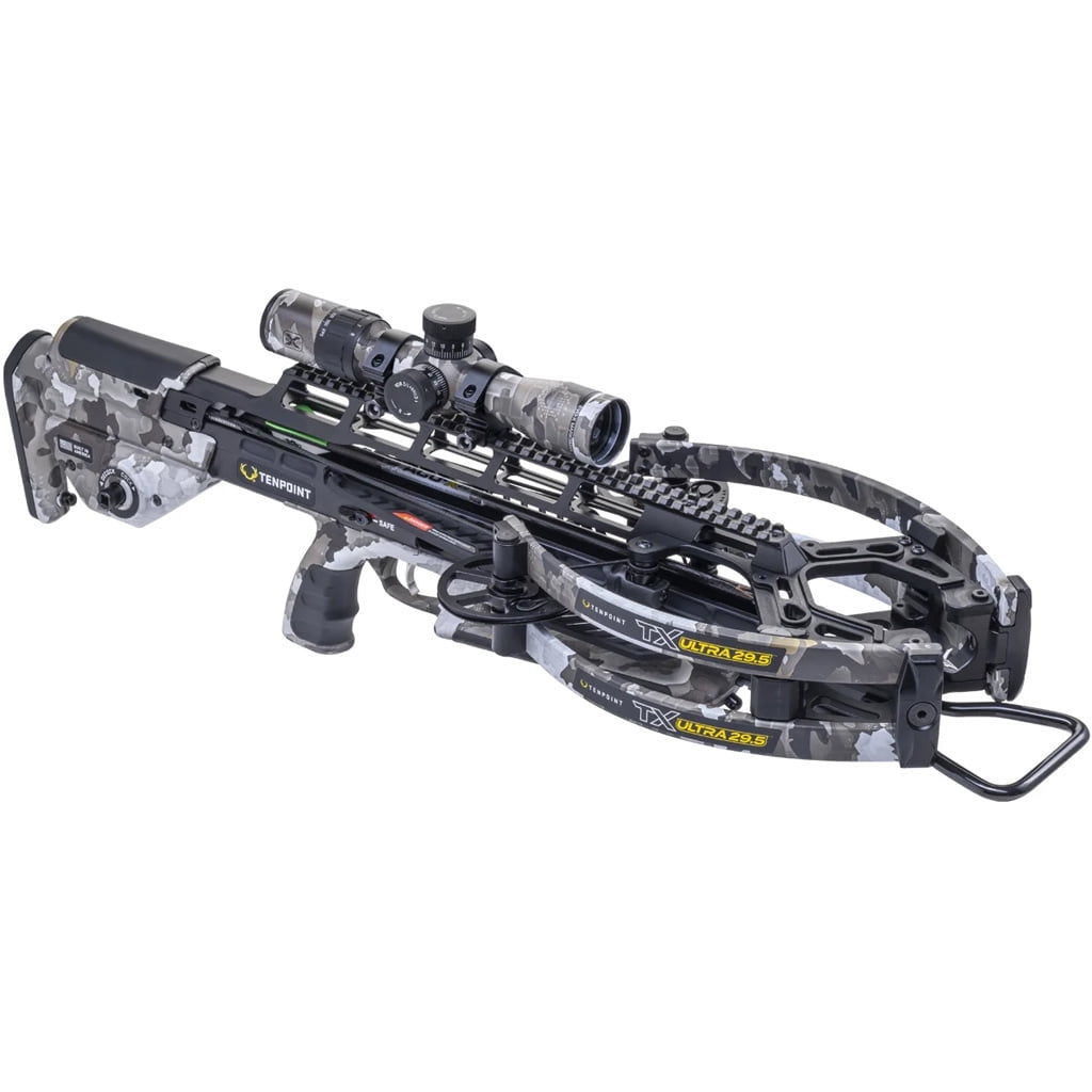 TenPoint TX Ultra 29.5 Crossbow Package ACUslide MAXX EVO-X Elite Camo ...
