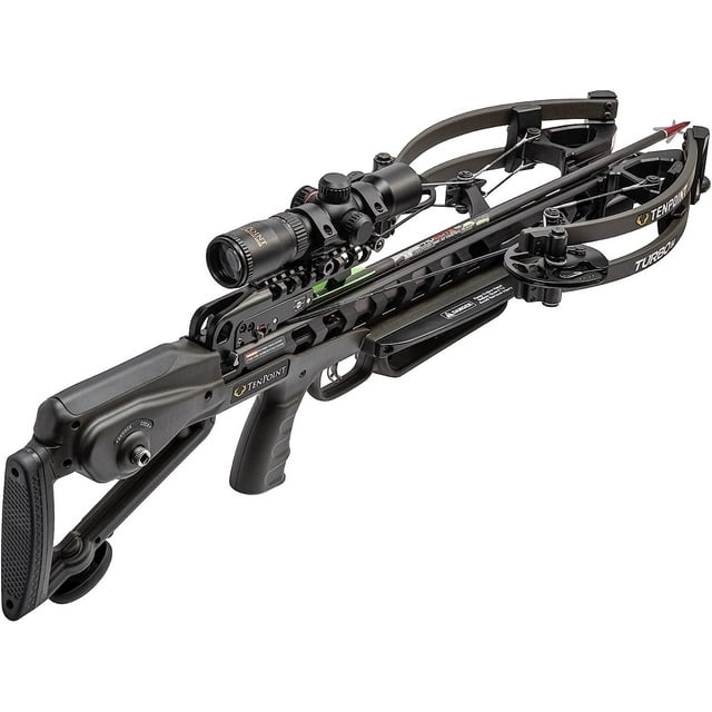 TenPoint Turbo S1 Hunting Crossbow with Pro Scope, ACUslide, Velocity ...