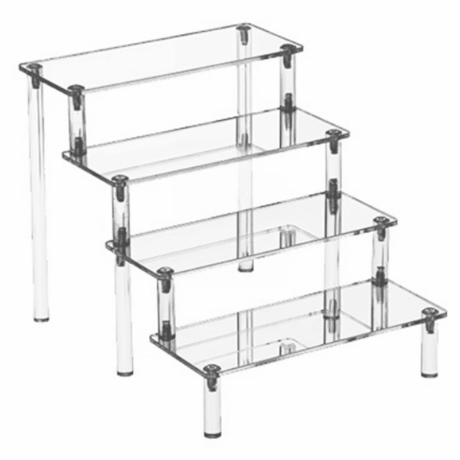 TenYiLy Clearance Wire Shelving Wire Shelf Organizer Four-Layer Length ...