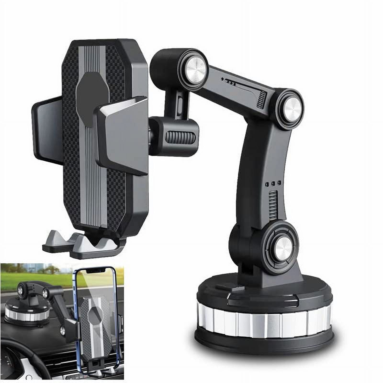 TenYua 360 Rotatable Car Phone Holder,Car Mount Bracket,Car Suction Cup ...