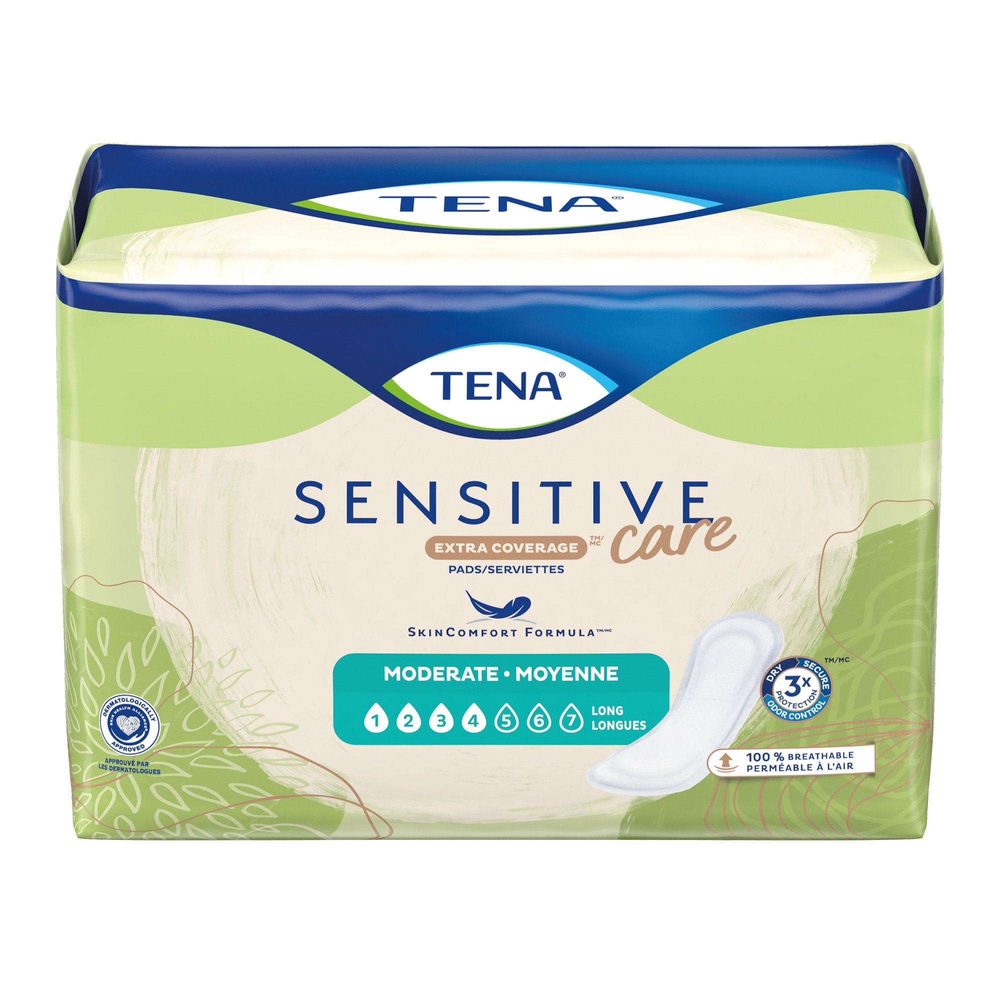 Tena Intimates Moderate Long Bladder Control Pad, 12-Inch Length (BG/60 ...