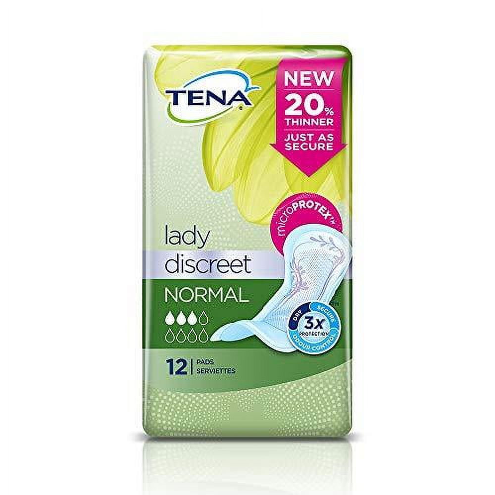 Tena Lady Normal - 12 Pads-DEL - Walmart.com