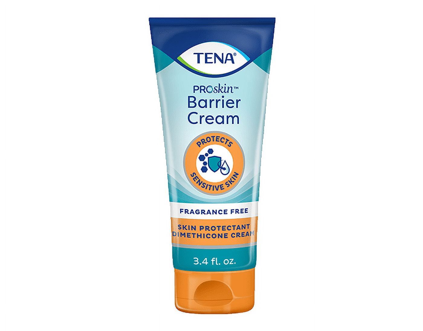 Tena ProSkin Fragile Skin Barrier Cream, 3.4 fl Oz - Moisture ...