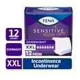 TENA Women Overnight Incontinence Underwear, XXL, 12ct (47in-66in ...
