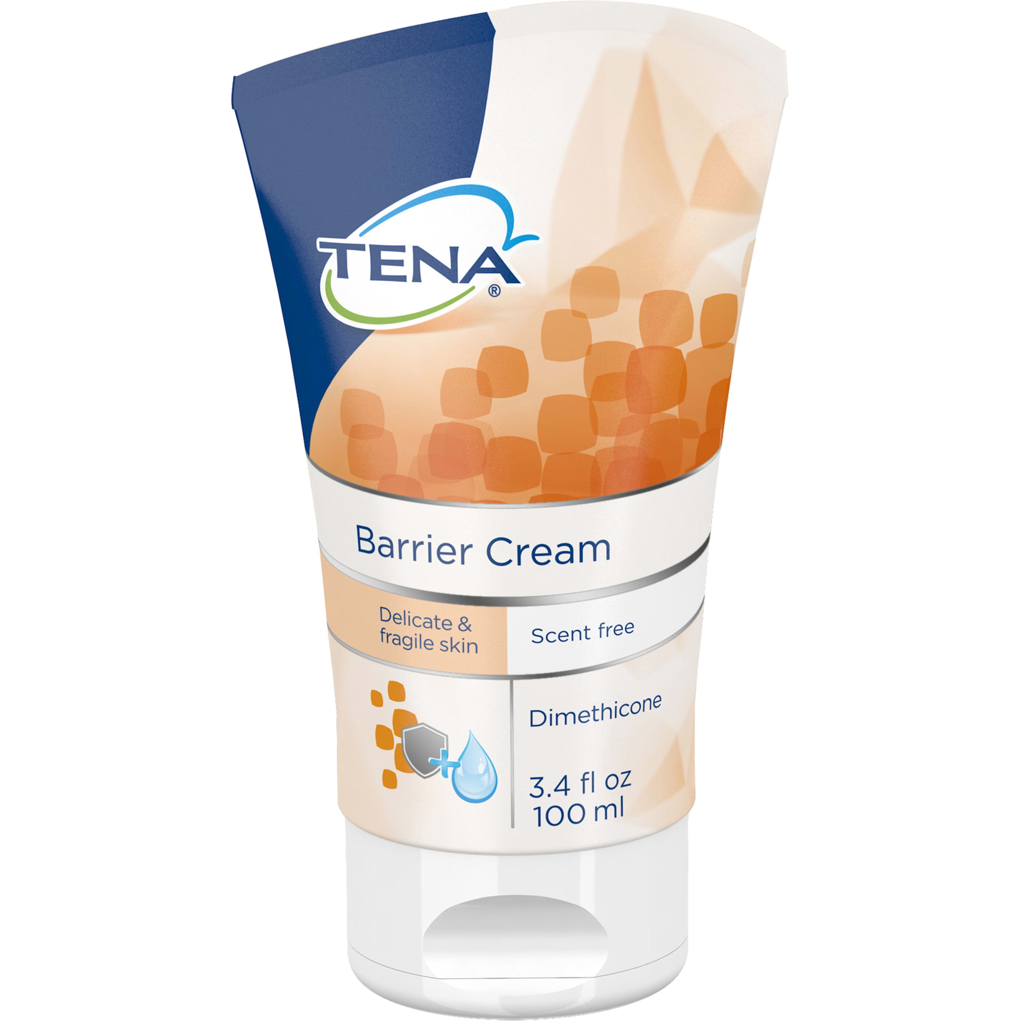 Tena Skincare Incontinence Barrier Cream, Formulated for Sensitive Skin ...