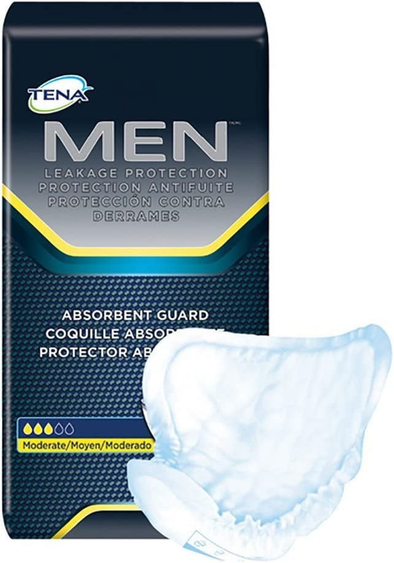 Tena for Men Guards, Moderate, Case/80 (4/20s) - Walmart.com