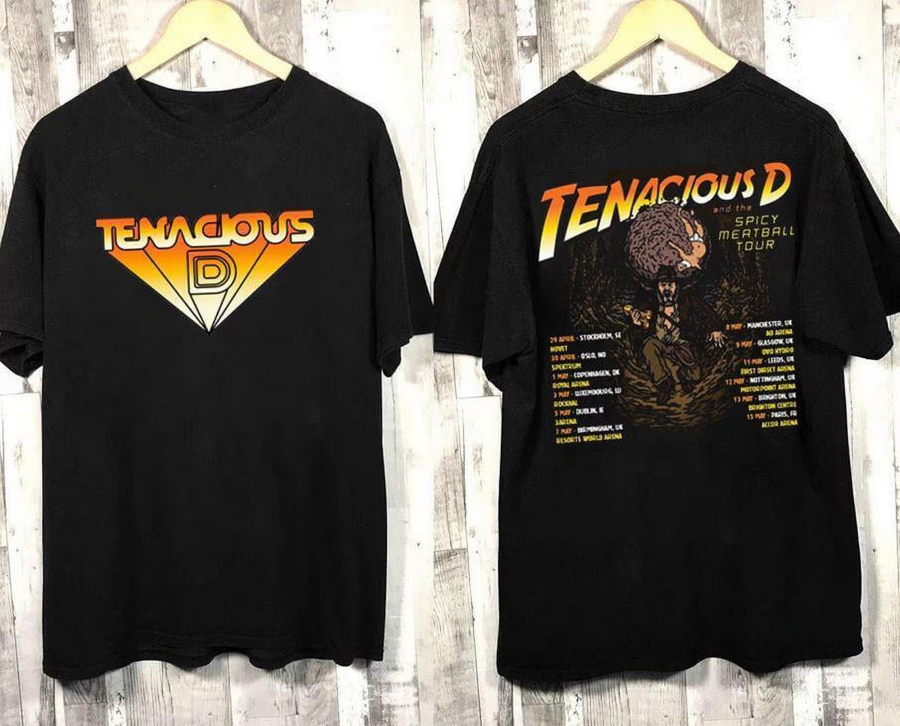 Tenacious D Spicy Meatball Tour 2024 Shirt - Walmart.com