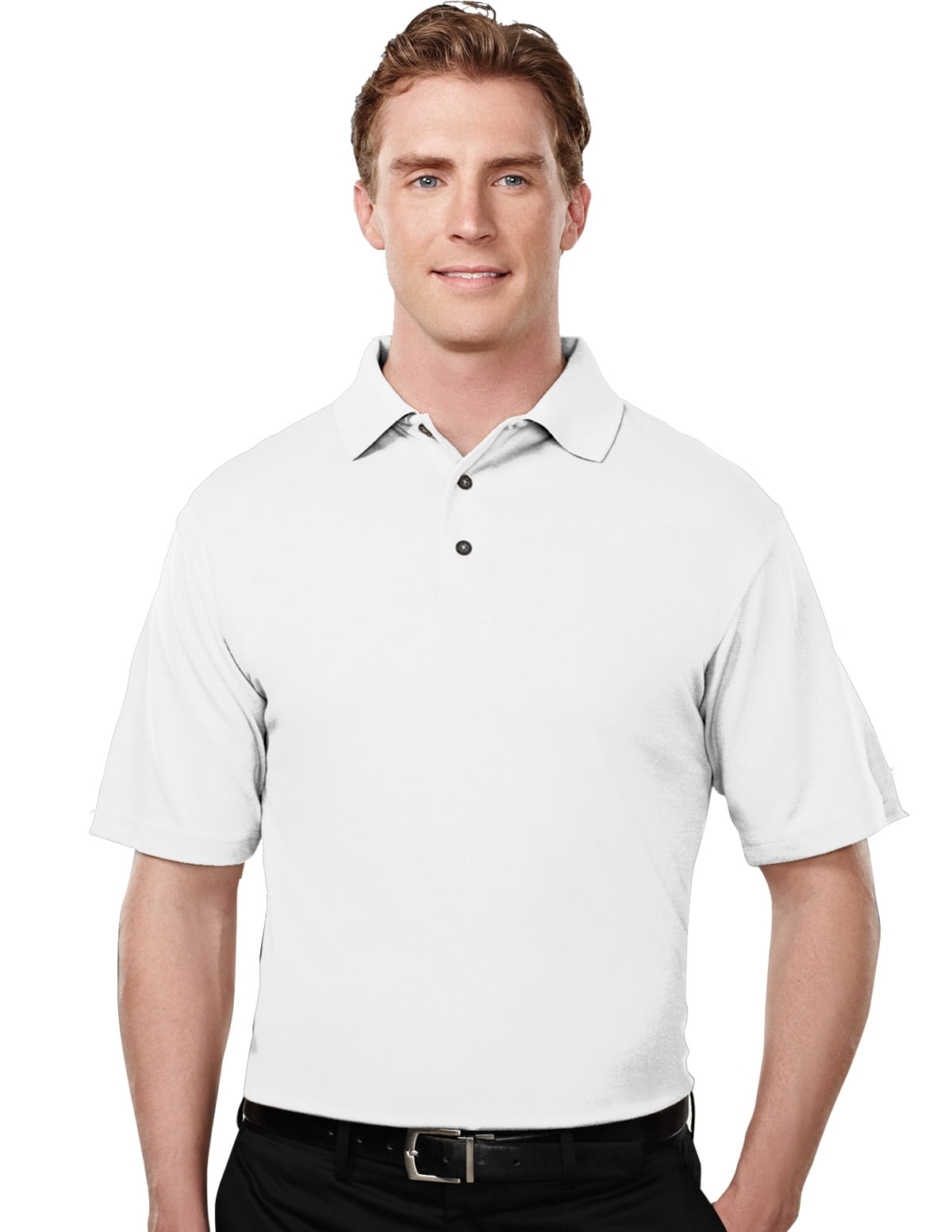 Tenacity 108 Short Sleeve Mesh Golf Shirt, X-Large, White - Walmart.com
