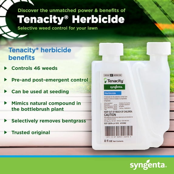 Tenacity Turf Herbicide - 8 ounces (Packaging may vary) - Walmart.com
