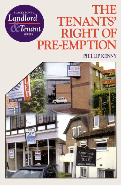Tenant's Right of Pre-emption : The Right of First Refusal Under the ...