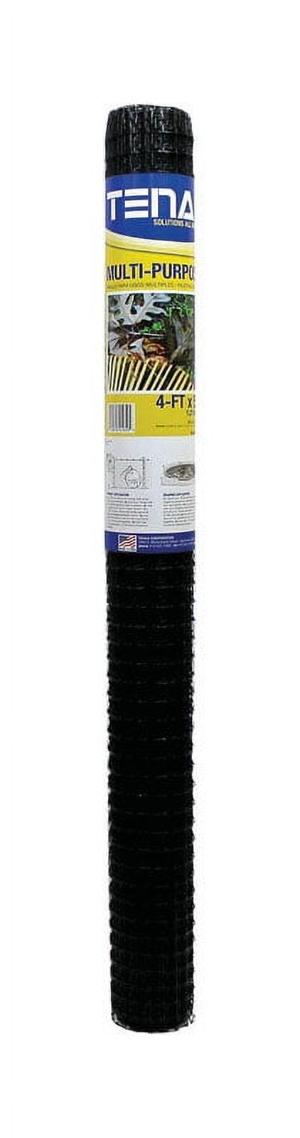 Tenax 3/4 In. x 1 In. Mesh 4 Ft. x 50 Ft. Black Multi-Purpose Net ...