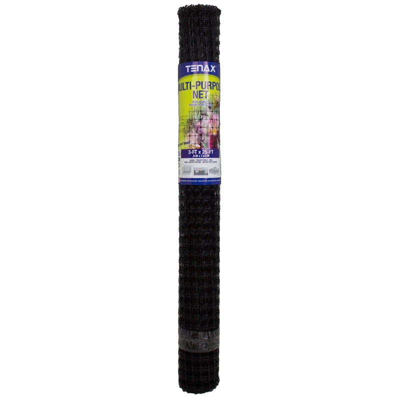 Tenax 3 ft. H x 25 ft. L Polypropylene Multi-Purpose Netting - Walmart.com