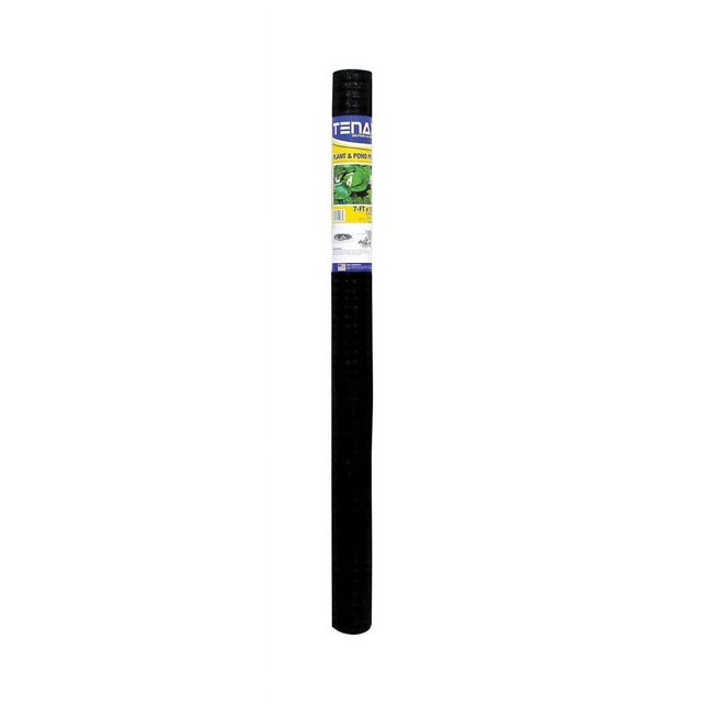 Tenax 7 ft. H X 100 ft. L Polyethylene Plant and Pond Netting Black ...