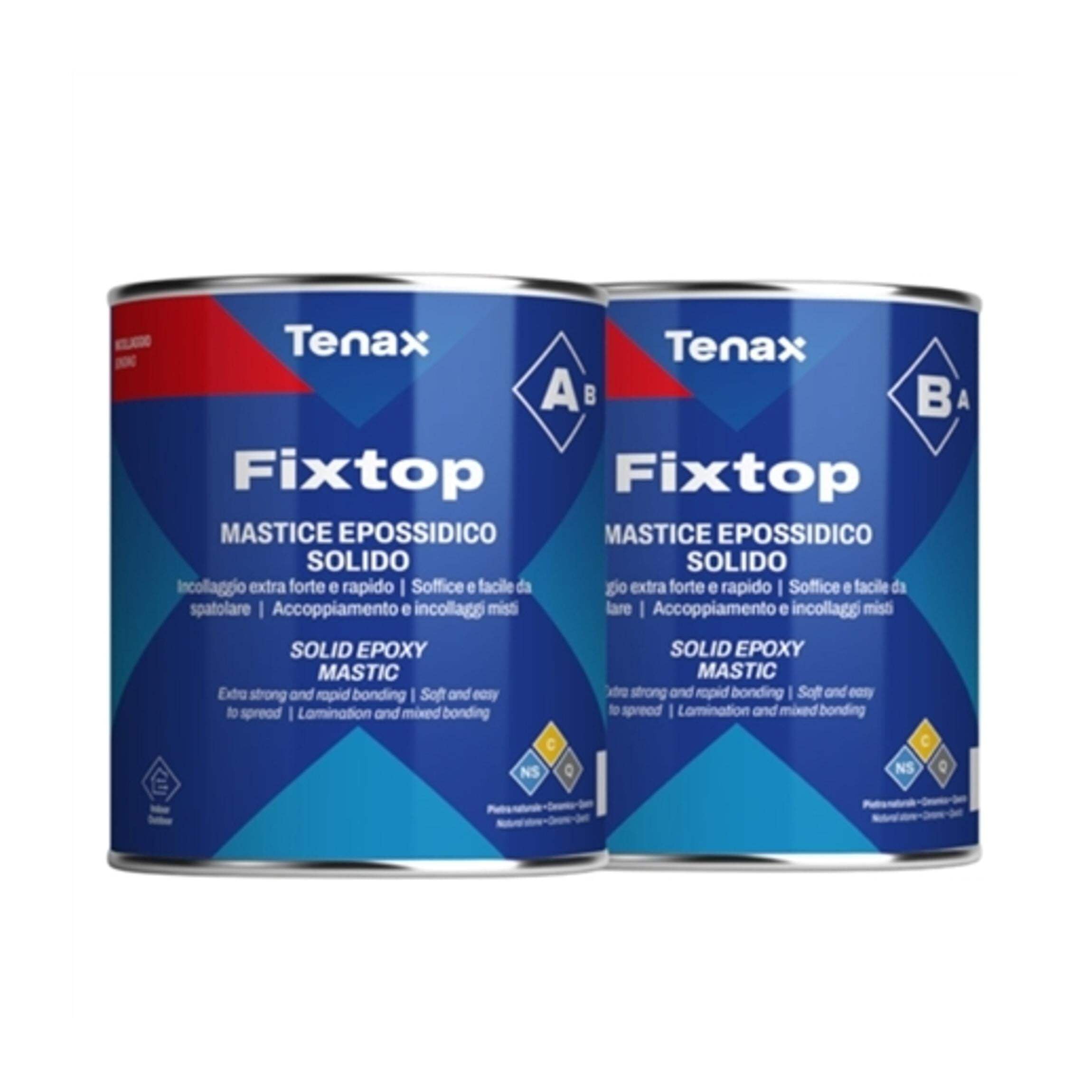 Tenax Fixtop AB Liter Epoxy Adhesive Thin Layer Bonding for Stone ...