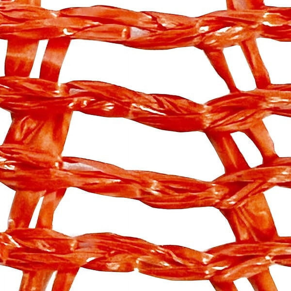 Tenax Scaffolding Debris Netting Orange 4FT. X 150 FT. Flame Retardant ...