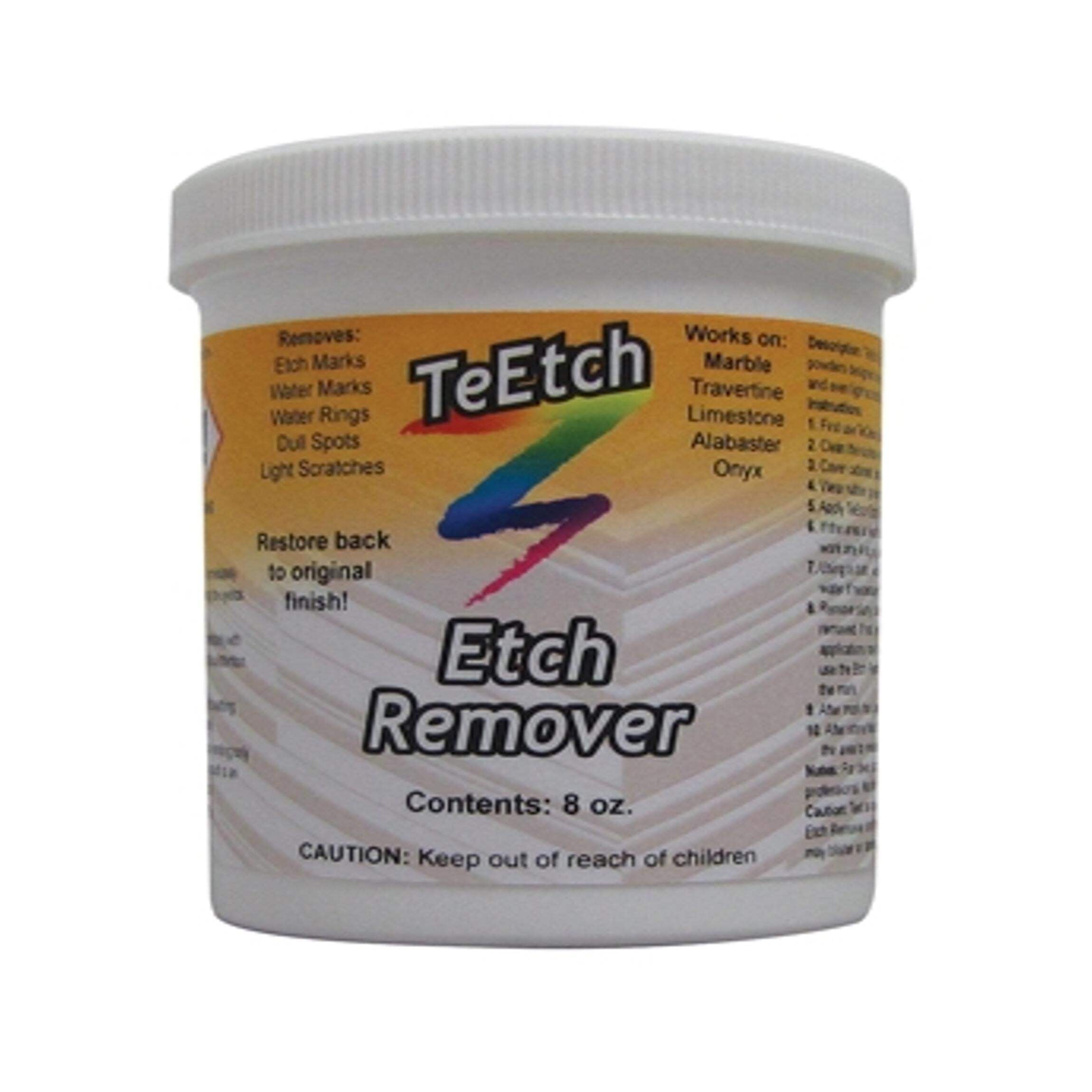 Tenax TeEtch 8 oz. Etch Water Mark Remover for Marble, Travertine ...