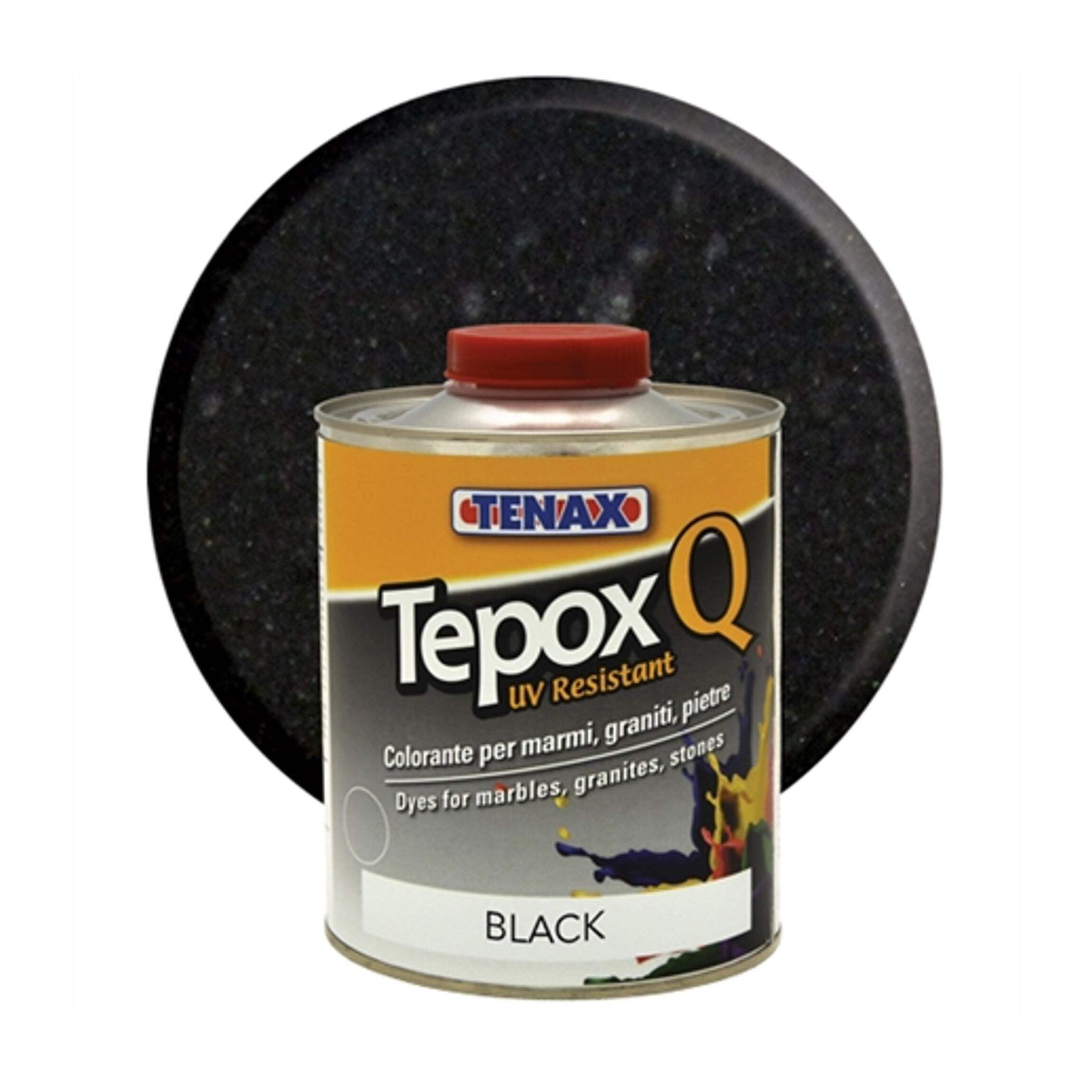 Tenax Tepox Q Black 250 mL Stone Color Match System Indoor/Outdoor ...