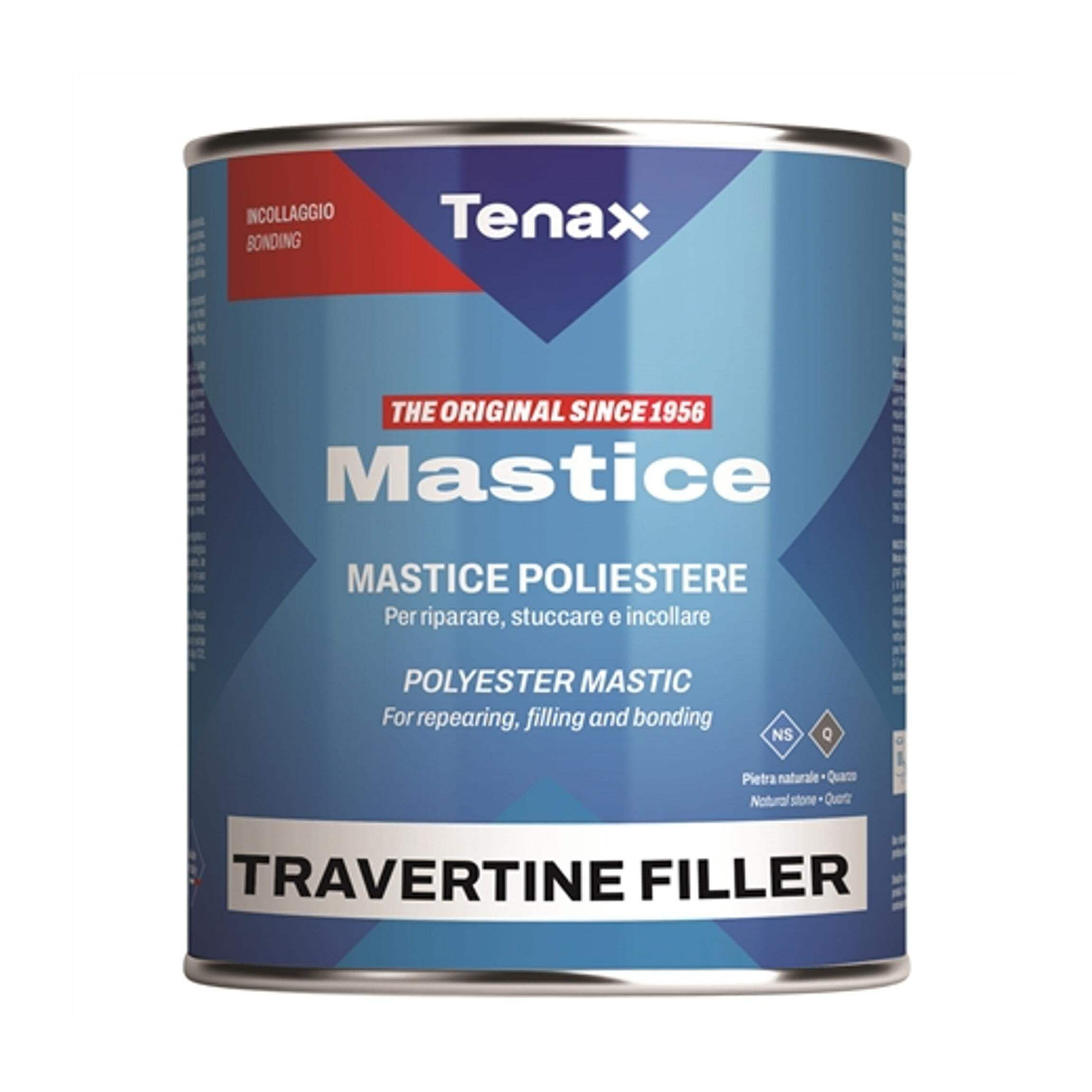 Tenax Travertine Filler 1qt. Smooth Polishable Stone Repair for ...