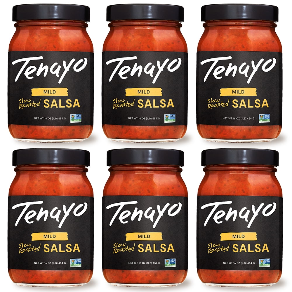 Tenayo Mild Salsa, All Natural & Non GMO, No Preservatives, No Vinegar ...