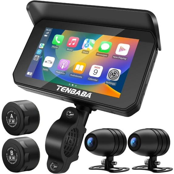 Tenbaba Professional Motorcycle Camera, Motorcycle Carplay & Motorcycle ...
