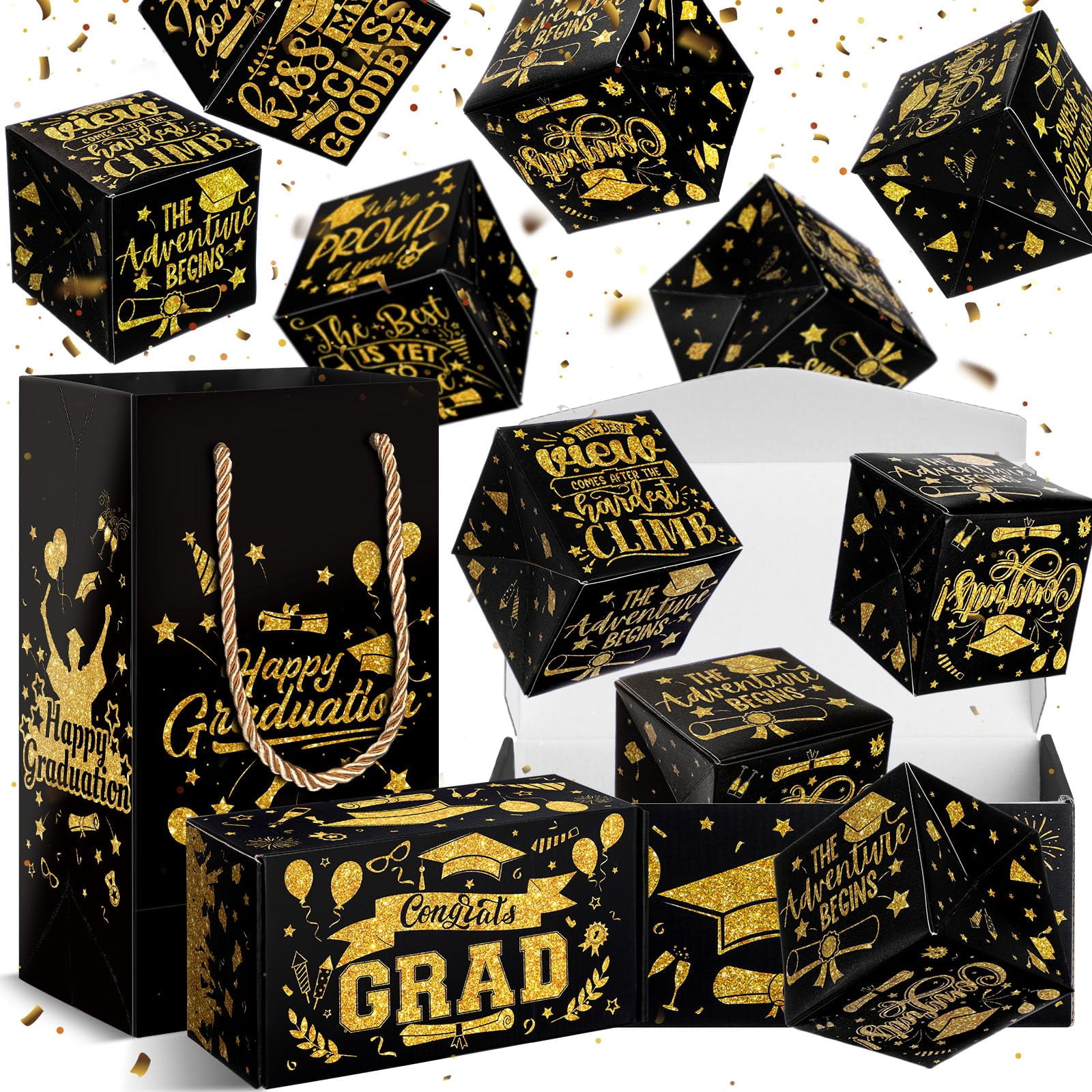 Tenceur 14 Pcs 2025 IFF17 Graduation Explosion Gift Bounces Exploding ...