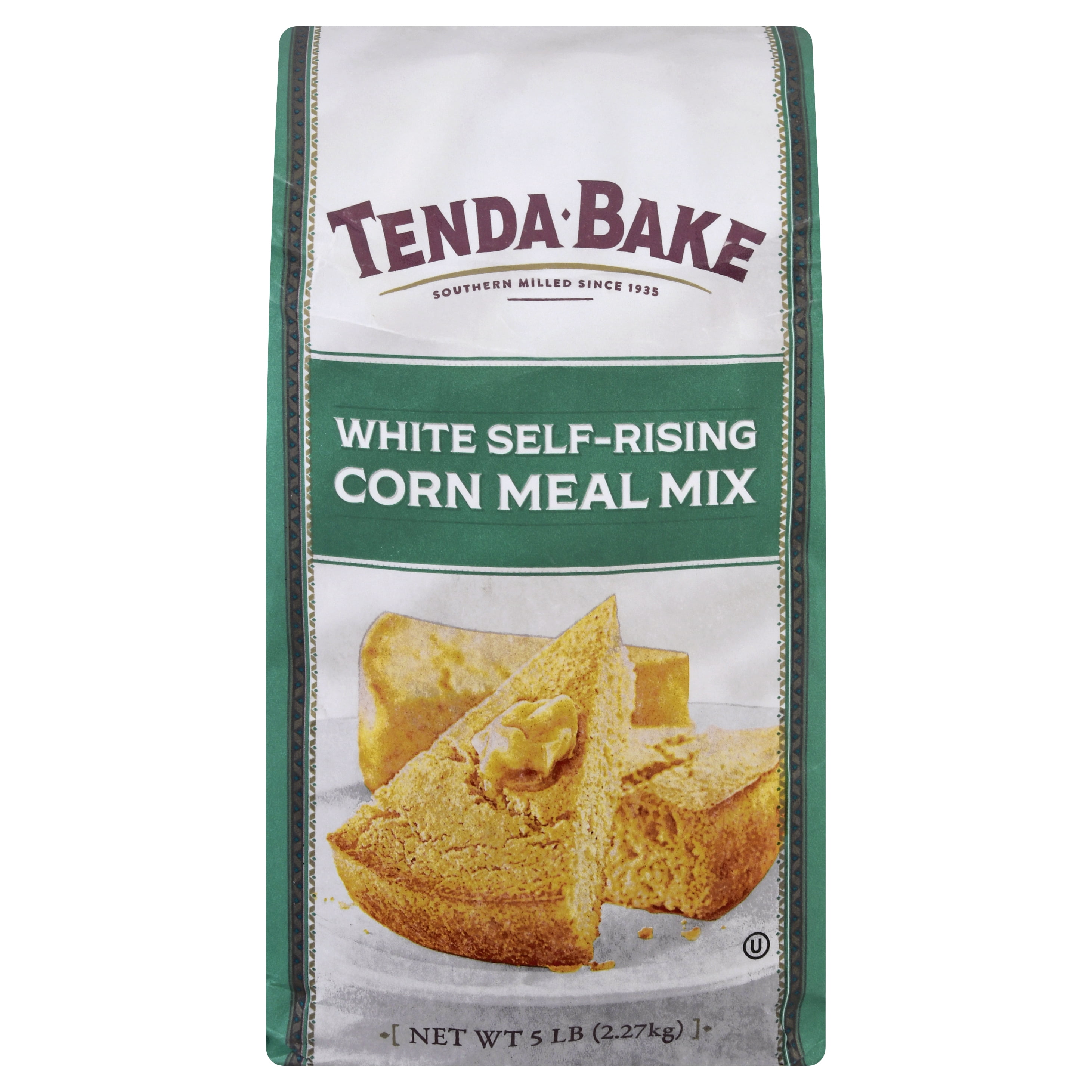 Tenda-Bake Yellow Self-Rising Corn Meal Mix, Authentic Southern ...